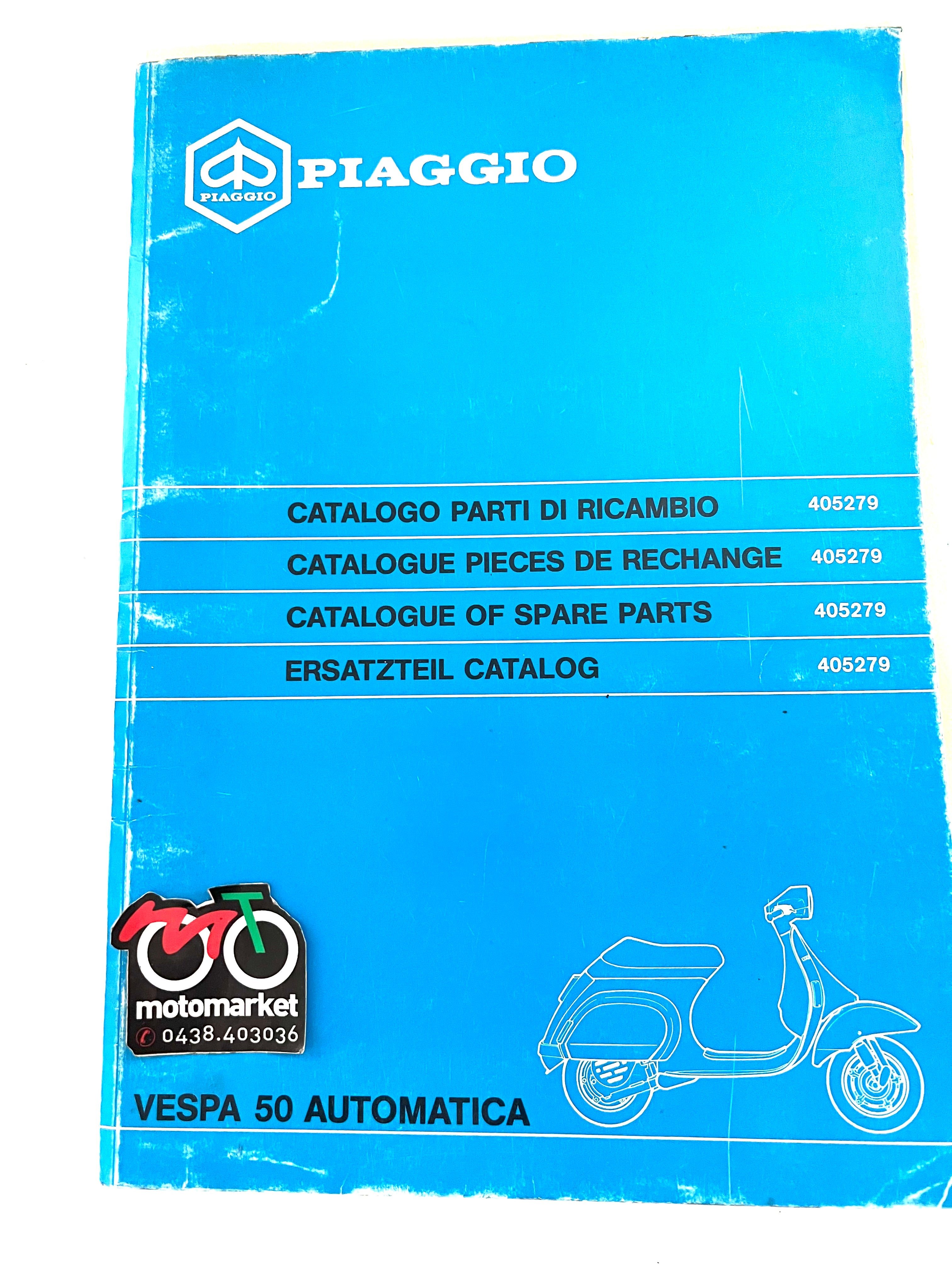 Catalogo parti di ricambio Vespa 50cc Automatica – motomarketsrl