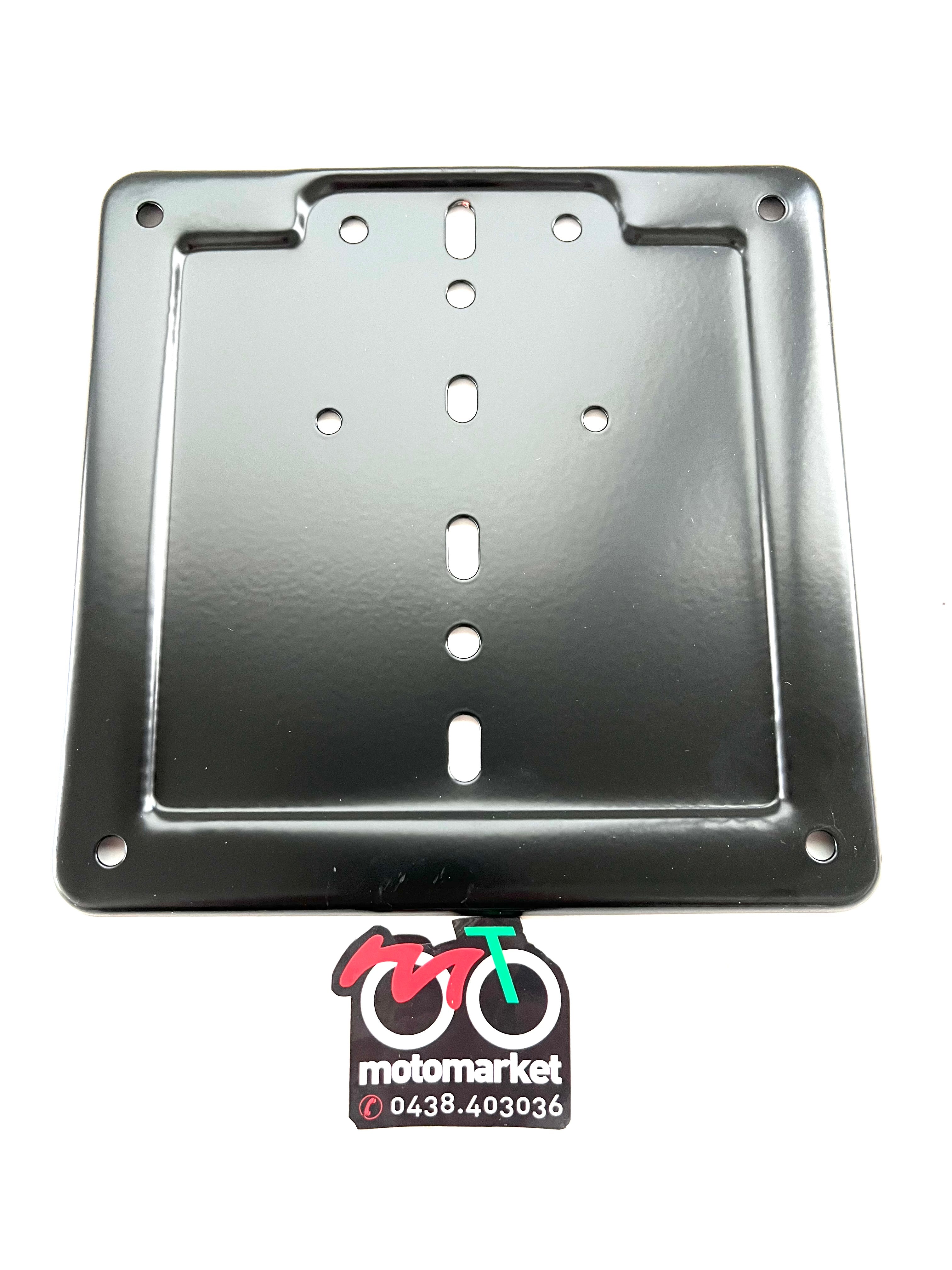 Fondello targa nero moto d'epoca dimensioni 170X170 art.3280 ...